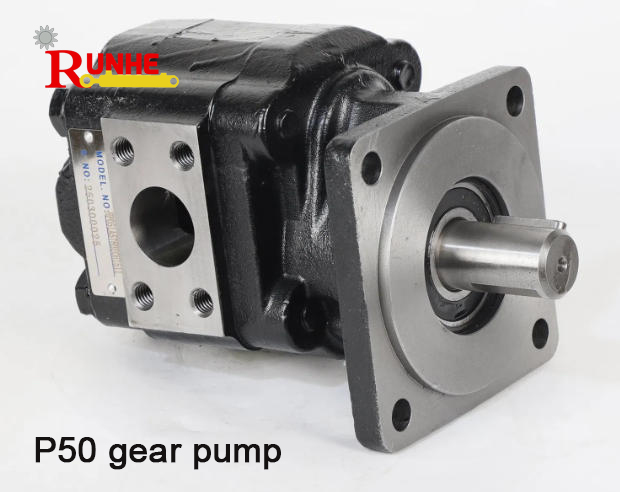 P50 gear pump has simple structure and easy maintenance